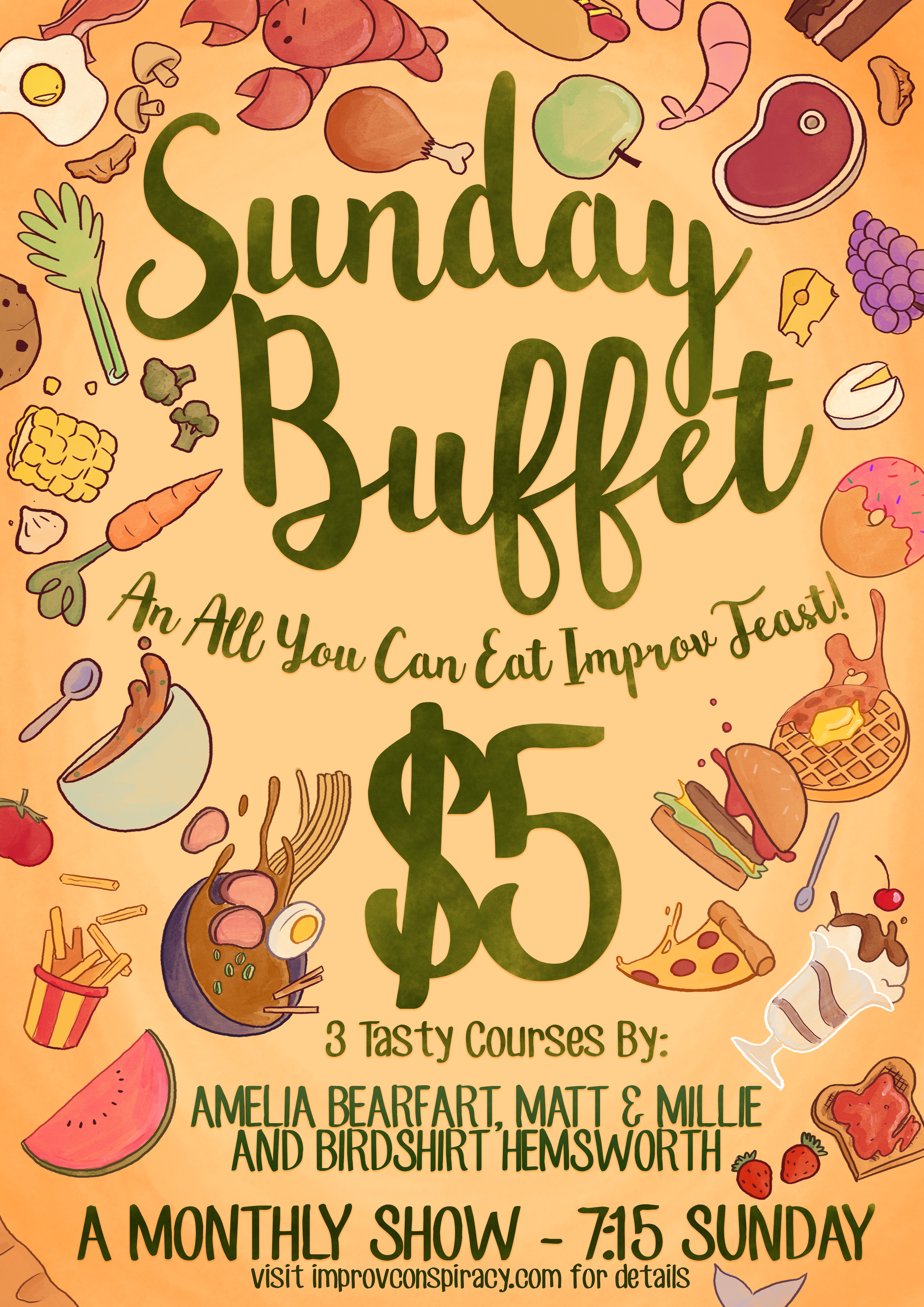 Sunday Buffet | The Improv Conspiracy Theatre
